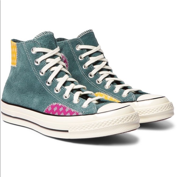Converse | Shoes | Converse Chuck 7 Twisted Prep Patchwork Hightop ...